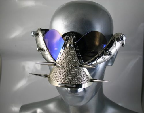 handmade futuristic steampunk eye wear sunglasses mask Hi Tek | Hi Tek ...
