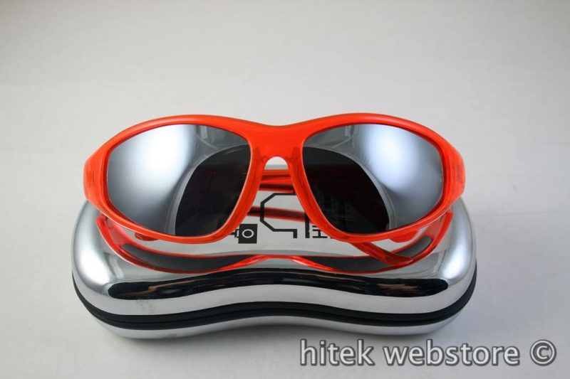neon red goggles sunglasses mirror lens Hi Tek - Hi Tek Webstore